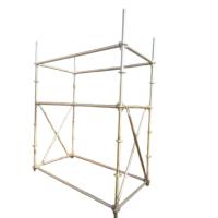 China easy assemble ring lock scaffolding high strength galvanized steel plug-in design for rapid scaffolding erection and construction site support BYTHAI for sale
