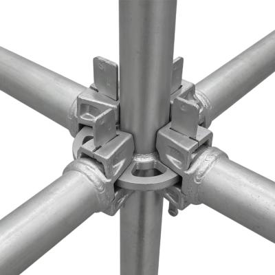 China easy assemble ring lock scaffolding high strength galvanized steel plug-in design for rapid scaffolding erection and construction site support BYTHAI for sale
