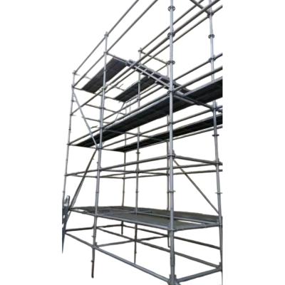 China anti-rust all-round scaffolding full galvanized steel heavy duty universal system for various construction scenarios and building maintenance support BYTHAI for sale