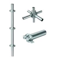 China ring lock system Q235 hot dip galvanized steel modular heavy duty structure for building construction support and industrial site working platforms BYTHAI for sale