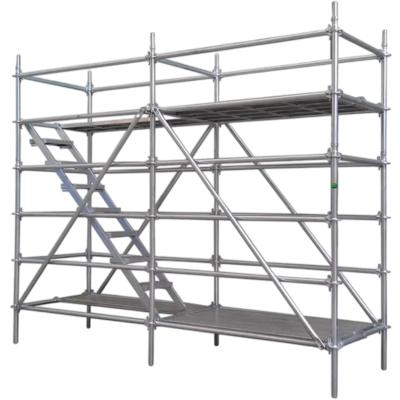 China ringlock scaffold high strength galvanized corrosion resistant steel for industrial building maintenance and temporary construction support BYTHAI for sale