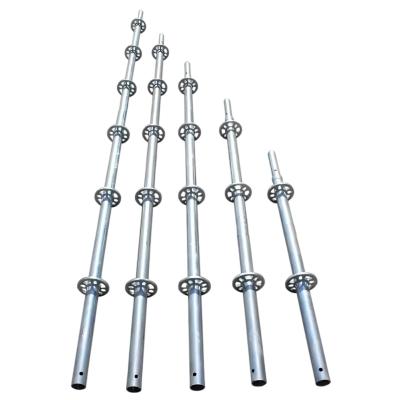 China ringlock scaffold high strength galvanized corrosion resistant steel for industrial building maintenance and temporary construction support BYTHAI for sale