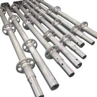 China modular ringlock scaffolding high strength galvanized steel quick-assembly system for formwork shoring and building maintenance projects BYTHAI for sale