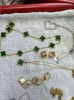China Exactly same as original Alhambra long necklace 10 motifs 18K rose gold for sale