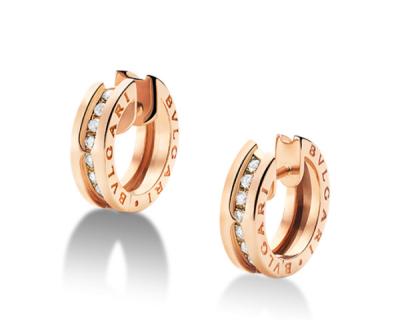 China China Jewelry Factory 18K Yellow Gold Earring  Bzero1 Earrings -348036 for sale