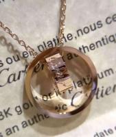 China Same Brand Quality  Jewelry  Diamond Necklace Design  Love Necklace 18K Gold for sale
