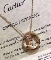 China Same Brand Quality  Jewelry  Diamond Necklace Design  Love Necklace 18K Gold for sale