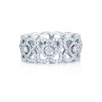 China Diamond Ring 18K Yellow Gold Lotus Design Ring with VVS Diamonds J1FK02Z00W for sale