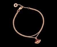 China DIVAS’ DREAM bracelet in 18 kt pink gold with carnelian Ref. BR857194 for sale