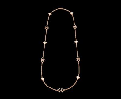 China DIVAS’ DREAM sautoir necklace in 18 kt pink gold with mother of pearl and black onyx.  Ref. 350060 CL856967 for sale