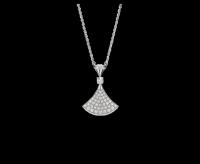 China DIVAS’ DREAM necklace in 18 kt white gold with pavé diamonds. Ref. 350066 CL856965 for sale