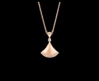 China DIVAS’ DREAM necklace in 18 kt pink gold with pavé diamonds. Ref. 350063 CL856961 for sale