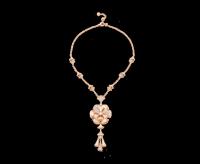 China DIVAS’ DREAM 18 kt pink gold diamond necklace. 38-45 cm long. Ref. 348361 CL856457 for sale