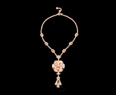 China DIVAS’ DREAM 18 kt pink gold diamond necklace. 38-45 cm long. Ref. 348361 CL856457 for sale