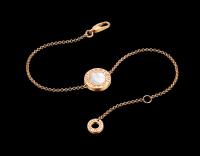 China bracelet in 18 kt pink gold with mother of pearl factory wholesale for sale