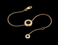 China bracelet in 18 kt yellow gold with onyx   BR857215 for sale