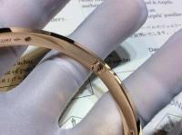 China Love Bangle in 18K gold with diamonds from china jewelry factory for sale