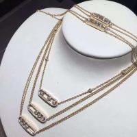 China move diamond necklace in yellow gold paris fine jewelry worldwide shipping for sale