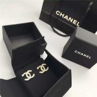 China Logo Earrings in 18K White Gold Pave Diamonds Fashion Lady Jewelry Global Shipping for sale