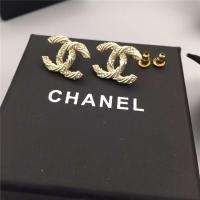 China Logo Earrings in 18K White Gold Pave Diamonds Fashion Lady Jewelry Global Shipping for sale