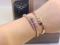 China i Serpenti Viper Bracelet Serpenti Viper 18 Kt Yellow Gold Bracelet for sale