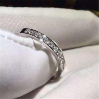 China full diamonds  ring 18kt gold with yellow gold or white gold for sale
