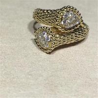 China diamonds ring with 18kt gold  with yellow gold or white gold for sale