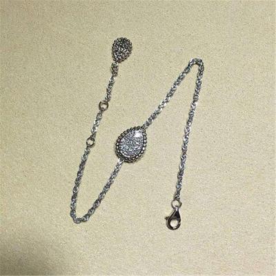 China full diamonds bracelet  18kt gold  with yellow gold or white gold for sale