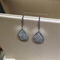 China full diamond earrings  18kt  gold  with yellow gold or white gold for sale
