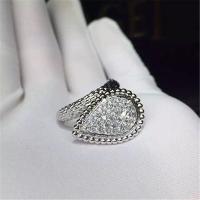 China full diamonds ring  18kt gold  with yellow gold or white gold for sale