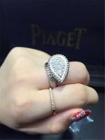 China full diamonds ring  18kt gold  with yellow gold or white gold for sale