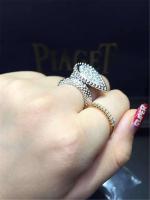 China full diamonds ring  18kt gold  with yellow gold or white gold for sale