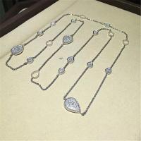 China diamonds necklace  18kt gold  with yellow gold or white gold for sale