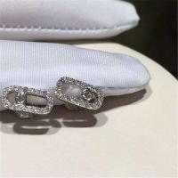 China full diamonds earring  18kt  gold   with yellow gold or white gold for sale