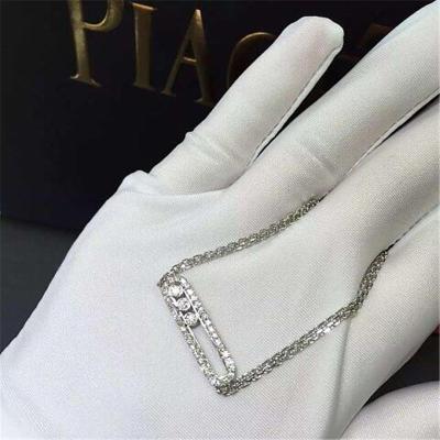 China diamonds necklace 18kt  gold  with yellow gold or white gold or  pink gold for sale