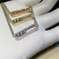 China diamonds necklace 18kt  gold  with yellow gold or white gold or  pink gold for sale