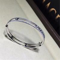 China seven diamonds bracelet 18kt  gold   with yellow gold or white gold for sale