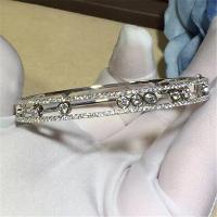 China seven diamonds bracelet 18kt  gold   with yellow gold or white gold for sale