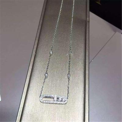China diamonds necklace 18kt  gold  with yellow gold or white gold for sale