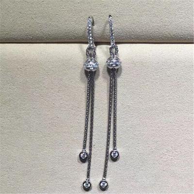China Piaget diamonds earring 18kt  gold  with yellow gold or white gold for sale