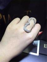 China Piaget  full diamonds love ring 18kt  gold  with white gold or yellow gold for sale