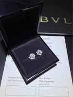 China Piaget  full diamonds rose earring 18kt gold  with white gold or yellow gold or pink gold for sale