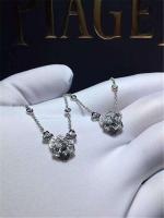 China Piaget  mini full diamonds rose necklace 18kt  gold  with white gold or yellow gold or pink gold for sale