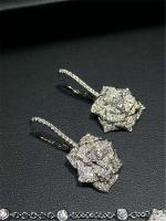 China Piaget  full diamonds rose earring 18kt  gold  with white gold or yellow gold or pink gold for sale