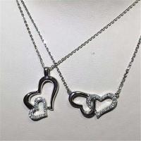 China Piaget double love of diamonds necklace 18kt  gold  with white gold or yellow gold or pink gold for sale