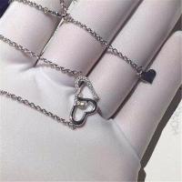 China Piaget double love of diamonds necklace 18kt  gold  with white gold or yellow gold or pink gold for sale