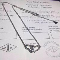 China Piaget double love of diamonds necklace 18kt  gold  with white gold or yellow gold or pink gold for sale