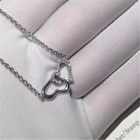China Piaget double love of diamonds necklace 18kt  gold  with white gold or yellow gold or pink gold for sale