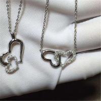 China Piaget double love of diamonds necklace 18kt  gold  with white gold or yellow gold or pink gold for sale
