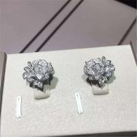 China Piaget  full  diamonds rose earring 18kt  gold  with white gold or yellow gold or pink gold for sale